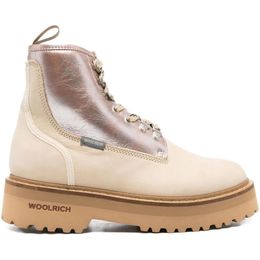 Woolrich Stiefel - Boots Cream - Gr. 36 (EU) - in Wei&szlig; - f&uuml;r Damen