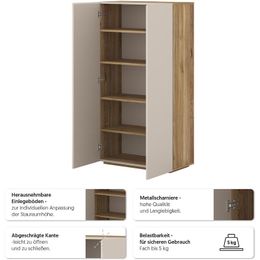 OTTO home Schuhschrank &raquo;Criss moderner Griffloser Stauschrank, Allzweckschrank, Schuhkommode&laquo; Mehrzweckschrank, Breite 70 cm, inclusive 4 verstellbare