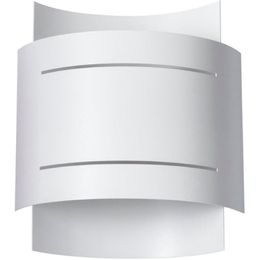 SOLLUX LIGHTING Wandleuchte &raquo;HESTIA&laquo; G9 1 Stk. Das Oberteil scheint, der Lampenschirm Preford Weiss