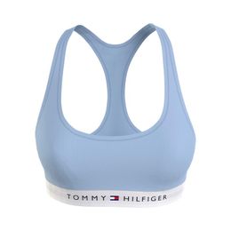 Tommy Hilfiger Underwear Bralette-BH &raquo;UNLINED BRALETTE&laquo; mit Racerback, Logoschriftzug blau XS (34), N-Gr Bralette-BH