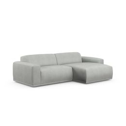 Trendmanufaktur Ecksofa &raquo;Braga, mit hochwertigem Kaltschaum, L-Form, in Cord erh&auml;ltlich&laquo; modernes Sofa, Couch mit hohem Sitzkomfort, 255/72/160 cm (B/