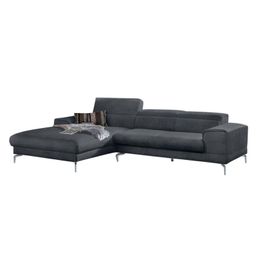 W.Schillig Ecksofa &raquo;piedroo, Designsofa mit tollem Sitzkomfort, bequem und elegant, L-Form&laquo; Kopfteilverstellung, wahlweise mit Sitztiefenverstellung, 
