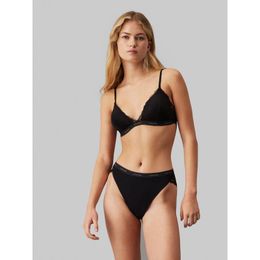 Calvin Klein Underwear Damen Triangel-BH &raquo;LIGHTLY LINED TRIANGLE&laquo; mit Spitze schwarz L (40), N-Gr