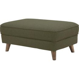 Home Affaire Hocker &raquo;Copenhagen&laquo; passend zur "Copenhagen"-Serie, B/T/H: 102/60/44cm gr&uuml;n Struktur weich (100% Polyester);Samtoptik (100% Polyester)