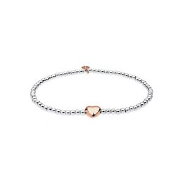 Elli Damen Armband &raquo; Armband Herz Liebe Kugeln Bi-Color 925 Silber&laquo; silber