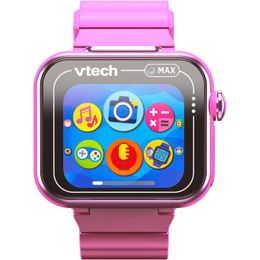 Vtech Lernspielzeug &raquo;KidiZoom Smart Watch MAX pink&laquo; pink Gummi, Kunststoff