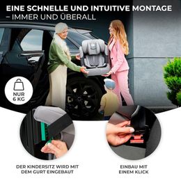 Kinderkraft Autokindersitz &raquo;COMFORT UP i-Size&laquo; Klasse I / II / III (9-36 kg) mit herausnehmbarem modularen Einsatz Autokindersitz