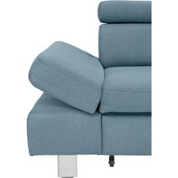 exxpo - sofa fashion Ecksofa &raquo;Fiji, hochwertige Detailverarbeitung, Breite 292cm, L-Form&laquo; bequem durch Kopf- und Armteilverstellung, wahlweise mit 