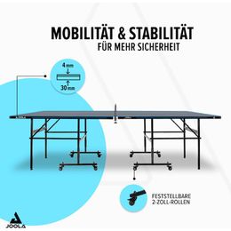Joola Tischtennisplatte &raquo;Outdoor J100A&laquo; wetterfest, klappbares Untergestell, inkl. Netz grau Tischtennisplatte