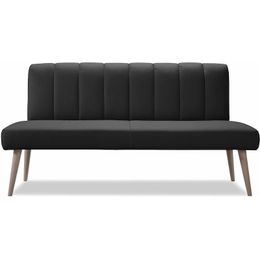 exxpo - sofa fashion Sitzbank &raquo;Costa, moderne R&uuml;ckensteppung, bequem und elegant, hoher Holzfu&szlig;&laquo; hochwertige Detailverarbeitung, Frei im Raum stellbar