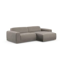 Trendmanufaktur Ecksofa &raquo;Braga, mit hochwertigem Kaltschaum, L-Form, in Cord erh&auml;ltlich&laquo; modernes Sofa, Couch mit hohem Sitzkomfort, 255/72/160 cm (B/