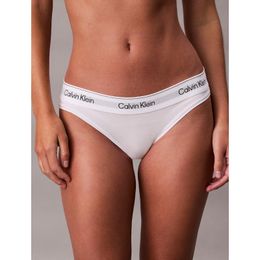 Calvin Klein Underwear Damen Bikinislip &raquo;MODERN COTTON&laquo; mit breitem B&uuml;ndchen wei&szlig; XL (42)