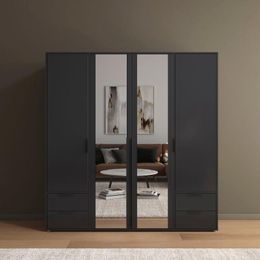 Rauch Dreht&uuml;renschrank &raquo;Kleiderschrank Schrank Garderobe W&auml;scheschrank NAGATA mit Spiegel&laquo; in 3 verschiedenen Ausstattungen BASIC/CLASSIC/PREMIUM, und