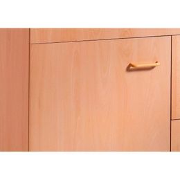 KOCHSTATION Sp&uuml;lenschrank &raquo;KS-Elster&laquo; Breite 120 cm braun Holzwerkstoff