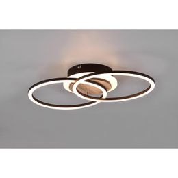 REALITY LEUCHTEN LED Deckenleuchte &raquo;GIRO, LED Deckenlampe 25W CCT 2700-6500K dimmbar Fernbedienung Memory&laquo; LED-Board 1 Stk. Farbwechsler warmwei&szlig; - 