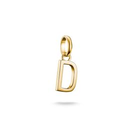 Thomas Sabo Damen Thomas Sabo Charm Buchstabe &raquo;Charm Alphabet/Buchstabe - Connect&laquo; gold