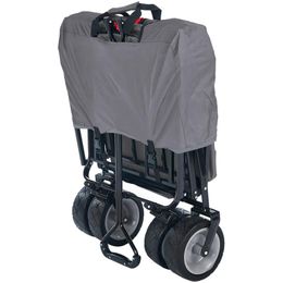 Pinolino Bollerwagen &raquo;Paxi, grau&laquo; BxTxH: 124x59x66 cm schwarz Kunststoff, Metall