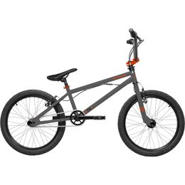 S'COOL S&rsquo;COOL Jugendfahrrad &raquo;S'COOL XtriX 20-1S - Dark Grey/Orange&laquo; 1 Gang ohne Schaltung Axle-Pegs Jugendfahrrad