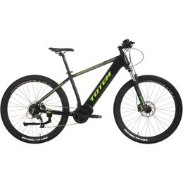 Totem &raquo;Maurice Pro&laquo; 9 Gang Shimano Altus Schaltwerk Kettenschaltung Mittelmotor 250 W Pedelec, Elektrofahrrad f&uuml;r Damen und Herren, MTB...