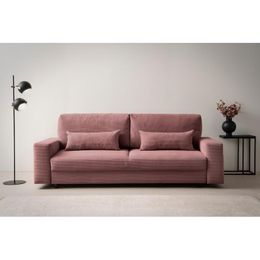 LeGer Home by Lena Gercke Schlafsofa &raquo;Imoga, Polster mit Schlaffunktion, 3-Sitzer Sofa, Couch mit Bettkasten&laquo; in modernen Farben und Stoffen, 