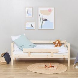 Hoppekids Einzelbett &raquo;ECO Comfort Kinderbett, Kiefer Massivholz, Jugendbett inkl. Rollrost&laquo; 70x160 cm, wahlweise in verschieden Farben/ Matratze/ 