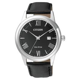 Citizen Damen Solaruhr Armbanduhr, Herrenuhr schwarz