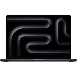 Apple Notebook &raquo;MacBook Pro 16" M4 Max&laquo; 41,05 cm / 16,2 &prime;&prime; M4 Max M4 - 32-Core GPU 1.000 GB SSD schwarz Mit einer 12MP Center Stage Kamera, 3 Mikrofonen in 