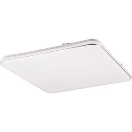 REALITY LEUCHTEN LED Deckenleuchte &raquo;BLANCA, elegant schlichte wei&szlig;e LED Deckenlampe, 53x53 cm, kaltwei&szlig;&laquo; LED-Board 1 Stk. Kaltwei&szlig; 3-Stufen dimmbar 