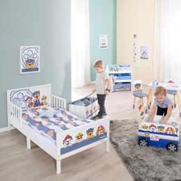 Roba Kinderregal &raquo;PAW Patrol, wei&szlig;&laquo; inklusive 5 Stoffboxen in 2 Gr&ouml;&szlig;en wei&szlig;