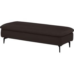W.Schillig Ecksofa &raquo;valentinoo, Designsofa, bequem, elegant und zeitlos, L-Form&laquo; inklusive Hocker, mit Sitztiefenverstellung, Breite 299 cm braun 