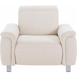Sit & More sit&more Sessel &raquo;Township&laquo; wahlweise mit elektrischer Wallfree-Funktion beige Struktur (100% Polyester);Struktur fein (100% Polyester)