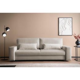 LeGer Home by Lena Gercke Schlafsofa &raquo;Imoga, Polster mit Schlaffunktion, 3-Sitzer Sofa, Couch mit Bettkasten&laquo; in modernen Farben und Stoffen, 