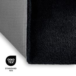 OTTO home Badematte &raquo;Kaarin&laquo; H&ouml;he 30 mm rutschhemmend beschichtet schnell trocknend Badteppich, getuftet, flauschig, hochflor, gro&szlig;e Farbauswahl grau 