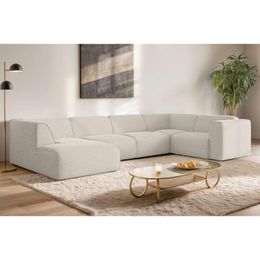 OTTO home Wohnlandschaft &raquo;Merid U-Form, B: 367 cm&laquo; jederzeit durch Module erweiterbar 100% Polyester