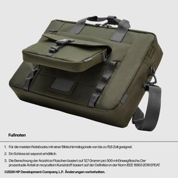 HP Laptoptasche &raquo;15.6-inch Modular Laptop Bag&laquo; grau Polyester Befestigen Sie Ihre Laptoptasche bequem und sicher an Ihrem Rollgep&auml;ck, um sie einfach 