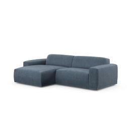 Trendmanufaktur Ecksofa &raquo;Braga, mit hochwertigem Kaltschaum, L-Form, in Cord erh&auml;ltlich&laquo; modernes Sofa, Couch mit hohem Sitzkomfort, 255/72/160 cm (B/
