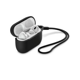 Hama Kopfh&ouml;rer-Schutzh&uuml;lle &raquo;Schutzh&uuml;lle aus Silikon f&uuml;r das Ladecase AirPods 1. Generation&laquo; Apple AirPods (1. Generation) Kratzfestes Sleeve, Ultra Slim, 