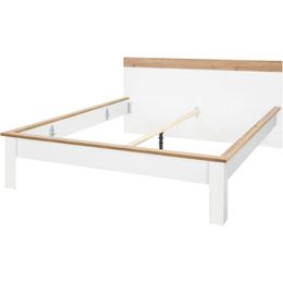 OTTO home Schlafzimmer-Set &raquo;Westminster&laquo; Bett Liegefl&auml;che 180/200cm und 2 Wandpaneele wei&szlig; Pflegeleichte, melaminbeschichtete Oberfl&auml;che