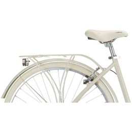 MBM Cityrad &raquo;NEW Primavera&laquo; 6 Gang Shimano TY300 Schaltwerk Kettenschaltung f&uuml;r Damen, Kettenschaltung beige Cityrad