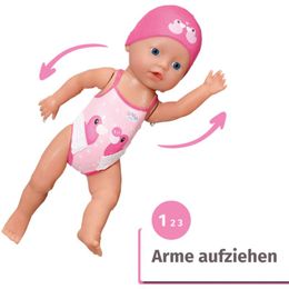 Baby Born Babypuppe &raquo;My First Swim Girl, 30 cm&laquo; schwimmt Kraul und Schmetterling rosa Babypuppe
