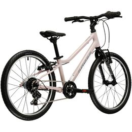 Kinderfahrrad &raquo;KROSS Kinderrad Lightweight Liftie 20" rosa&laquo; 7 Gang Shimano TOURNEY TY200 Schaltwerk Kettenschaltung rosa Kinderfahrrad