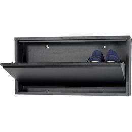 SPINDER DESIGN Schuhschrank &raquo;Billi&laquo; Metall, Breite 75 cm schwarz Metall