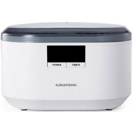 Grundig Ultraschallreiniger &raquo;UC 6620&laquo; 50 Watt wei&szlig; Kunststoff Hohe Frequenz von 48 kHz sorgt f&uuml;r optimales Entfernen von Verschmutzungen