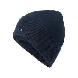 BOSS Damen BOSS Beanie &raquo;Lari_hat&laquo; mit Aufschlag in Rippoptik