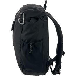 L&auml;ssig L&Auml;SSIG Wickelrucksack &raquo;Green Label, Outdoor, Black&laquo; Reflektoren PETA-approved vegan; zum Teil aus recyceltem Material schwarz Wickelrucksack