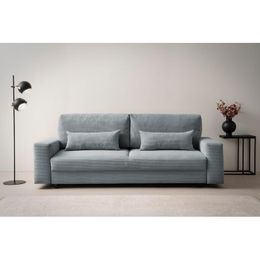 LeGer Home by Lena Gercke Schlafsofa &raquo;Imoga, Polster mit Schlaffunktion, 3-Sitzer Sofa, Couch mit Bettkasten&laquo; in modernen Farben und Stoffen, 
