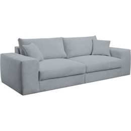 WERK2 Big-Sofa &raquo;Rozzana Mega Sofa mit viel Platz, aktuelle Bez&uuml;ge. Breite 246cm&laquo; mit losen R&uuml;ckenkissen, gem&uuml;tlich, in Cord, Breitcord und Pl&uuml;sch 