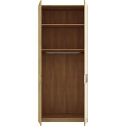 Musterring Dreht&uuml;renschrank &raquo;Savona, Kleiderschrank, Schrank, Garderobe, teilmassiv Eiche&laquo; mit T&uuml;rd&auml;mpfern, mit Spiegel oder Glas, extra B&ouml;den, MADE IN GERMANY, 