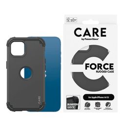 CARE by PanzerGlass Handyh&uuml;lle &raquo;Force Rugged Case f&uuml;r Apple iPhone 14/13&laquo; Backcover, Schutzh&uuml;lle, Handyschutzh&uuml;lle, Case, Schutzcase, sto&szlig;fest schwarz