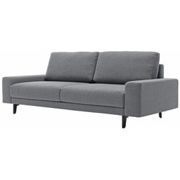 Creation BY ROLF BENZ 2-Sitzer &raquo;CR.450, Designsofa, Loungesofa&laquo; Armlehne breit niedrig, Alugussf&uuml;&szlig;e in umbragrau, Breite 180 cm schwarz NaturLEDER 